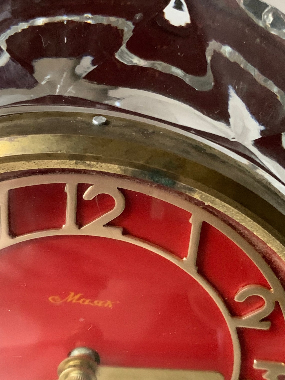 Vintage Old Mechanical Table Mantel Clock of the Mayak Factory - Etsy