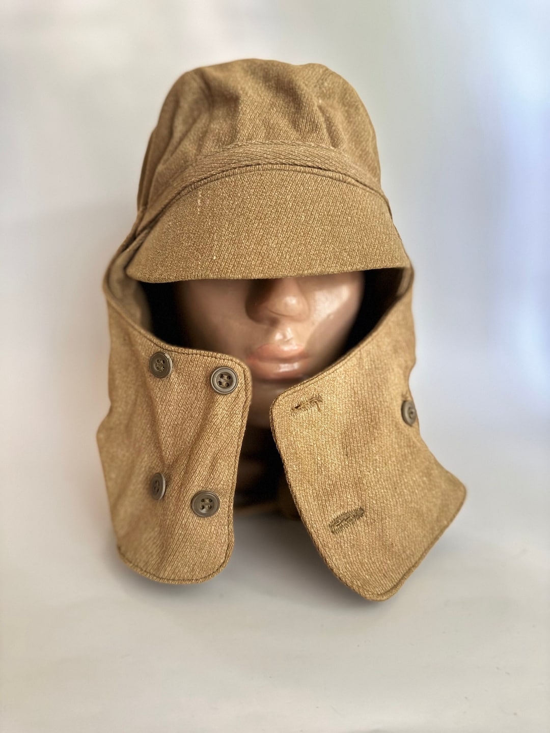 NOS Original Russian Afghanka. Hat Cap With Face Cover. Size - L ( 58 ...