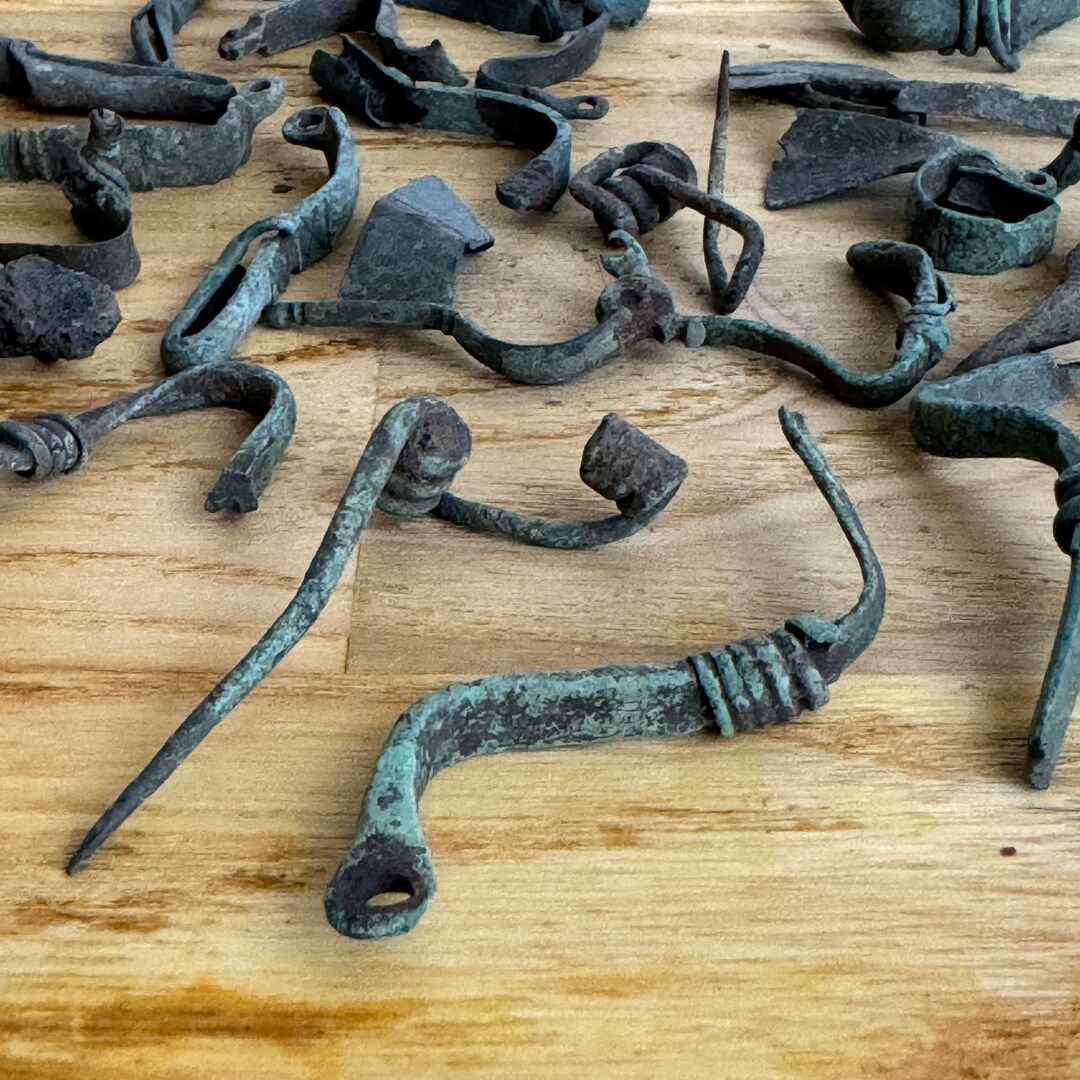 Ancient Bronze Roman Fibula Brooch 2-4 Century. Ancient Roman Brooch ...