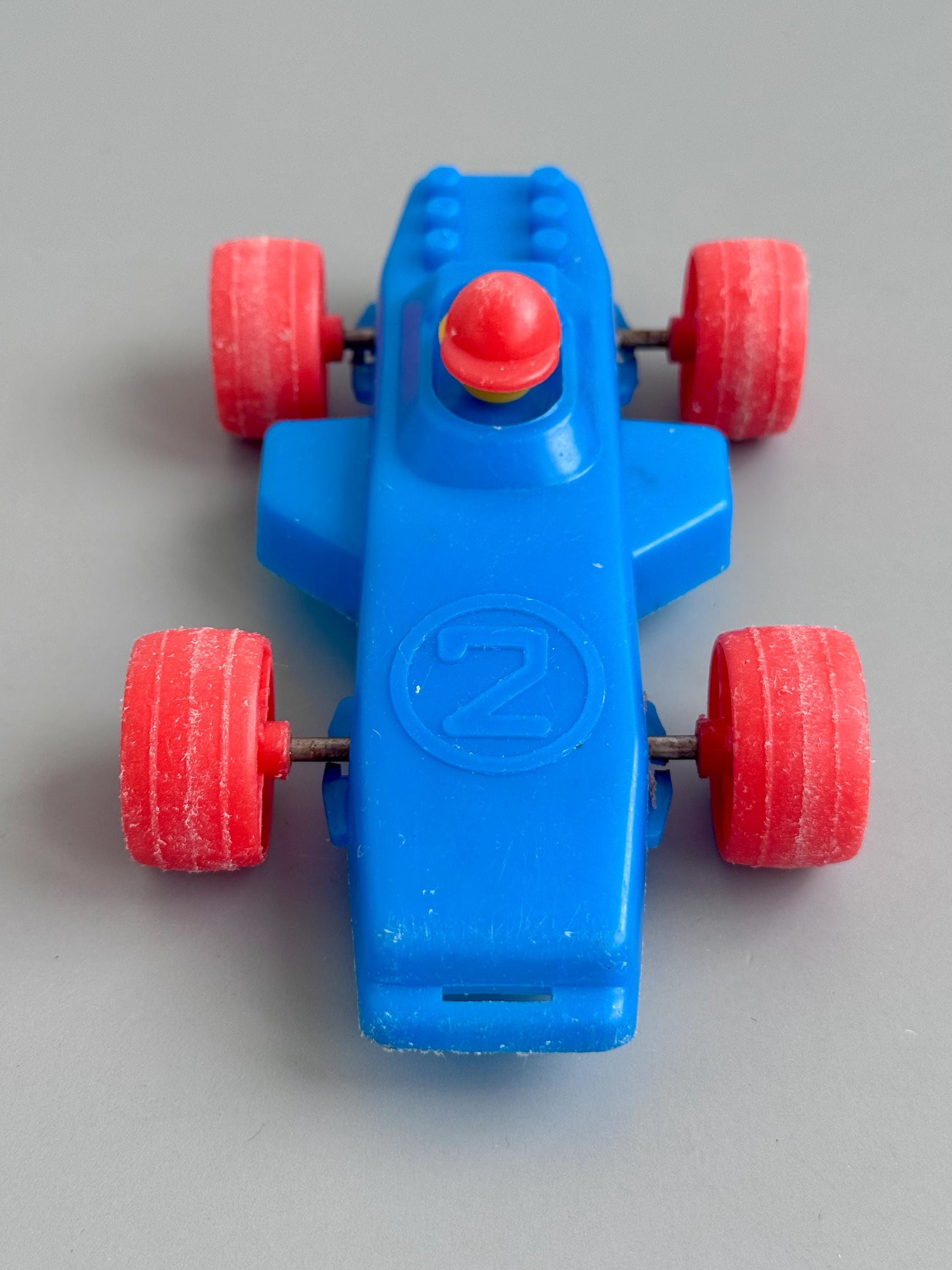 Vintage Soviet Toy Car. Plastic Blue Racing Car From the USSR. - Etsy