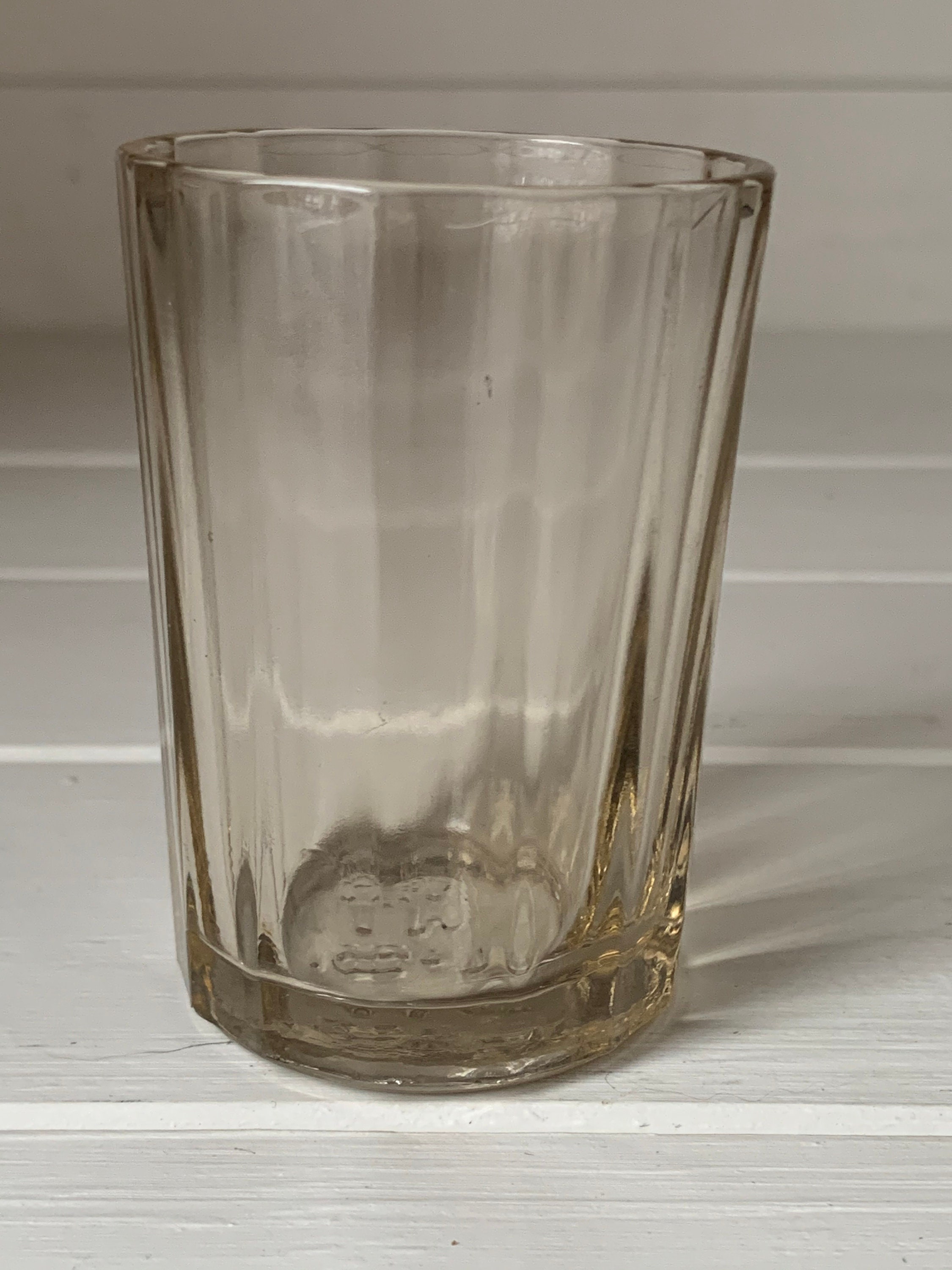 Vintage Soviet Drinking Glass, Granchak,faceted Glass, Vintage ...