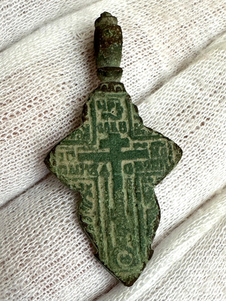 Ancient Bronze Cross of the 17th 18th Centuries.genuine Artifact ...