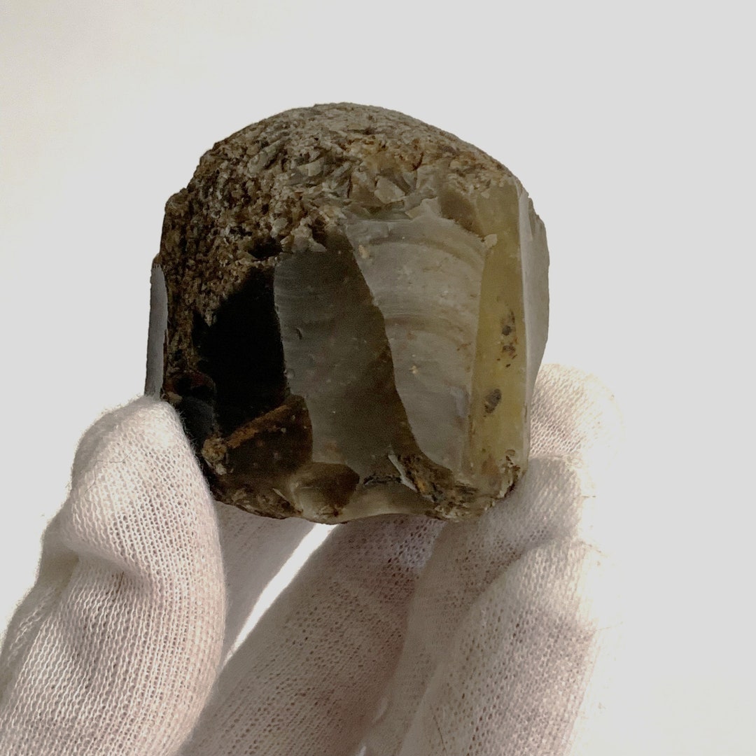 Ancient Stone. Neolithic. A Real Neolithic Stone. Ancient Core ...