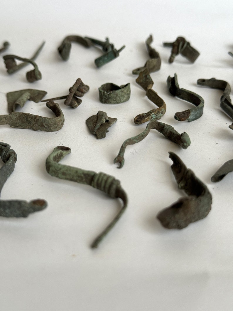 Ancient Bronze Roman Fibula Brooch 2-4 Century. Ancient Roman Brooch ...