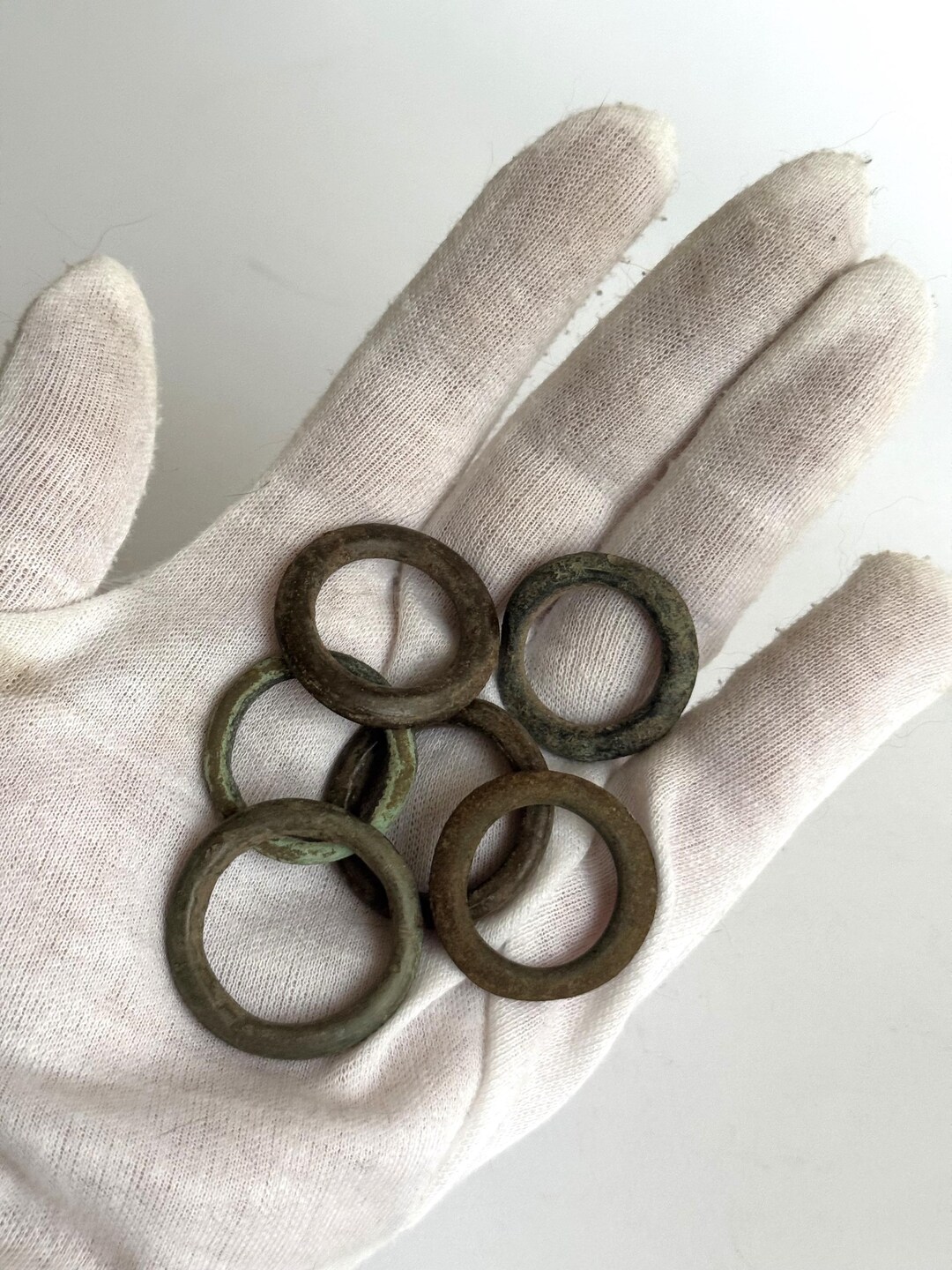 Proto-money 5th-1st Century BC. Set of 6 Ancient Celtic Bronze Money ...