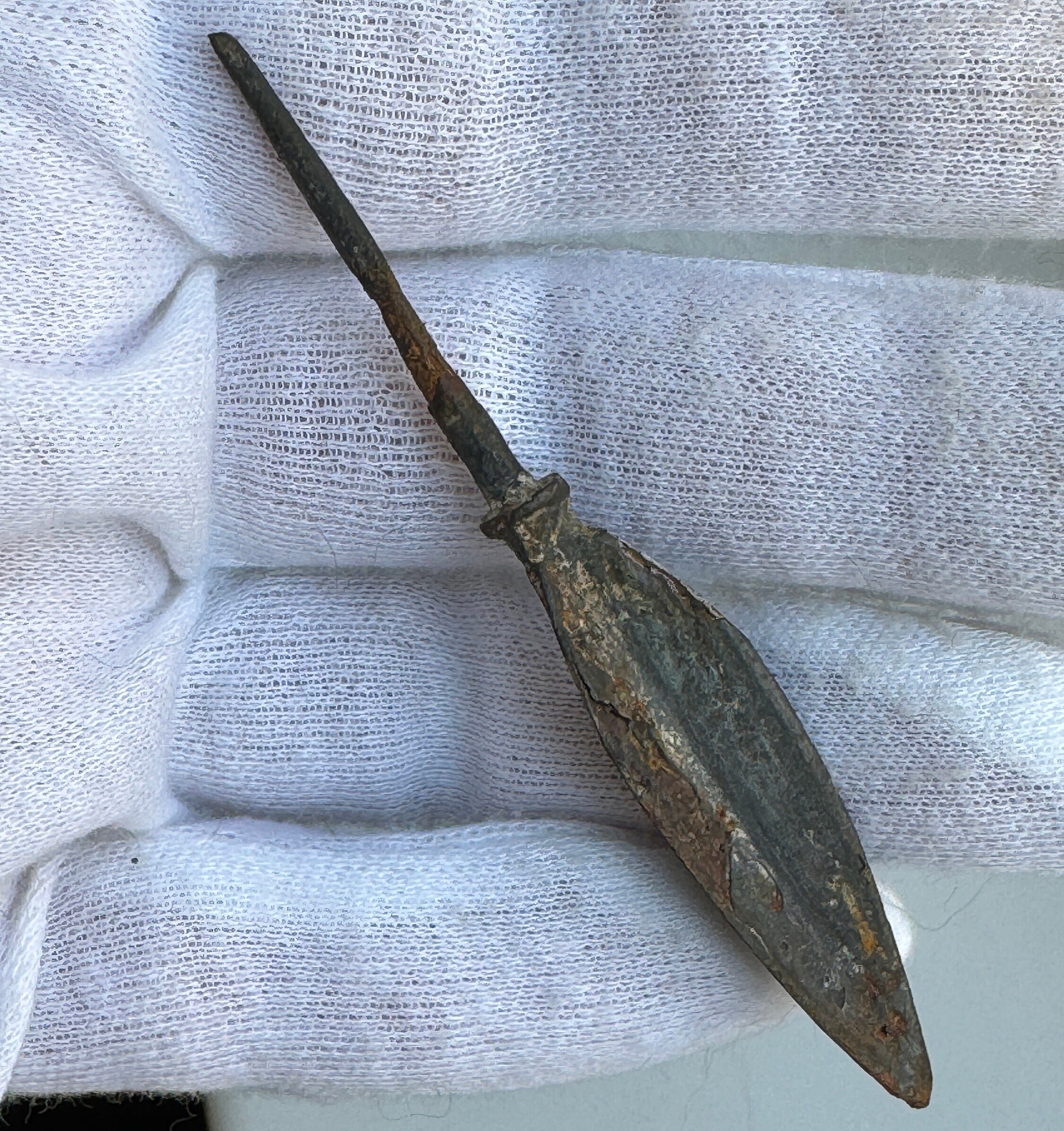 Triangular Arrowhead Kievan Rus.ancient Arrowhead.forged Iron Tip of ...