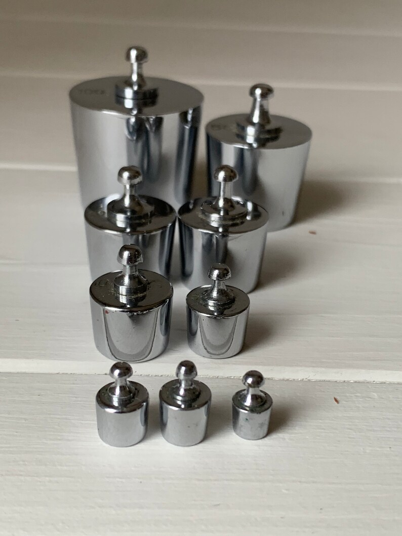 Vintage Weights, Apothecary Weights, Vintage Weight Set, Retro Weights ...