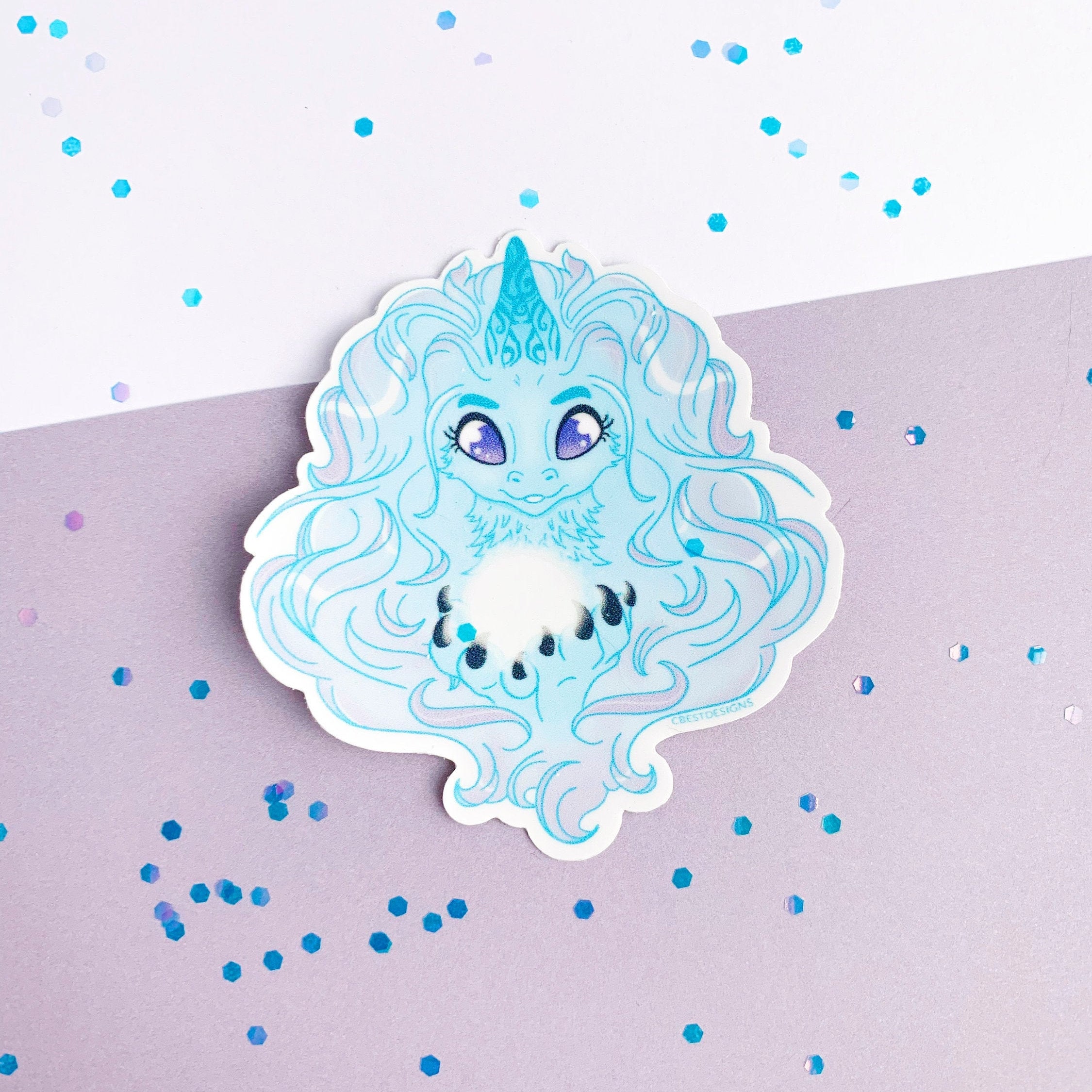 Raya and the last dragon Sisu Vinyl Sticker Cute | Etsy