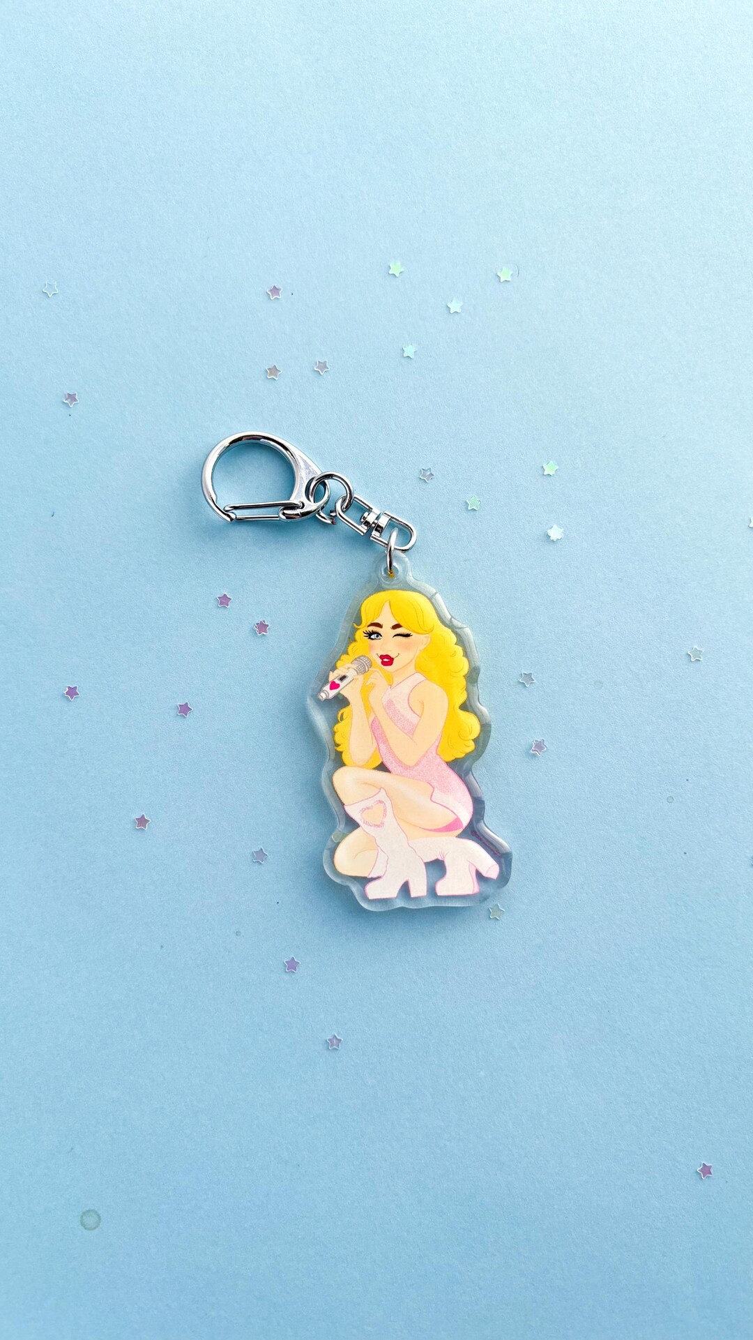Sabrina Carpenter - Acrylic Keychain - Cute - Kawaii Aesthetic - Etsy