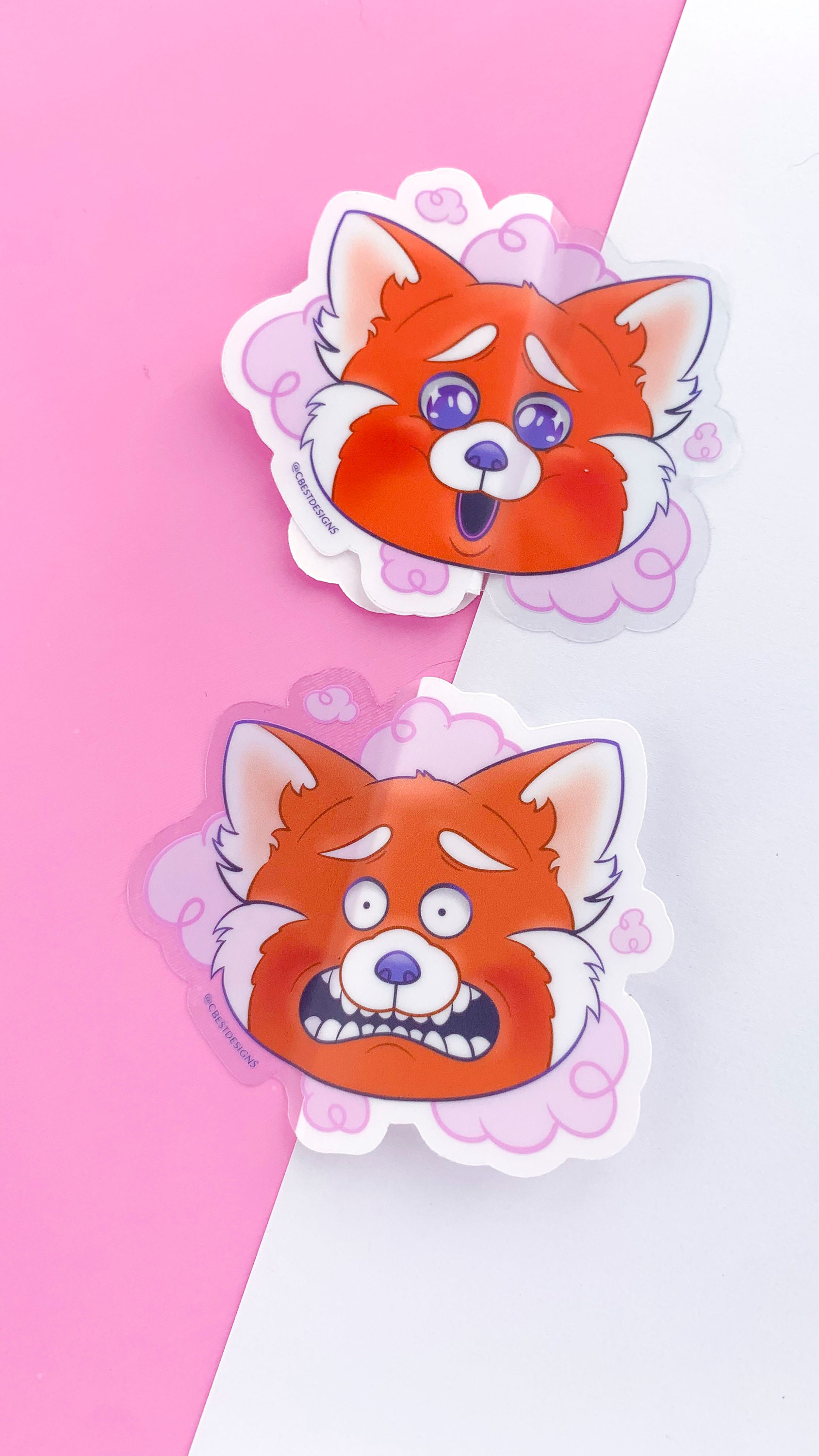 Red Panda Waterproof Vinyl Sticker Decal Cute Kawaii - Etsy