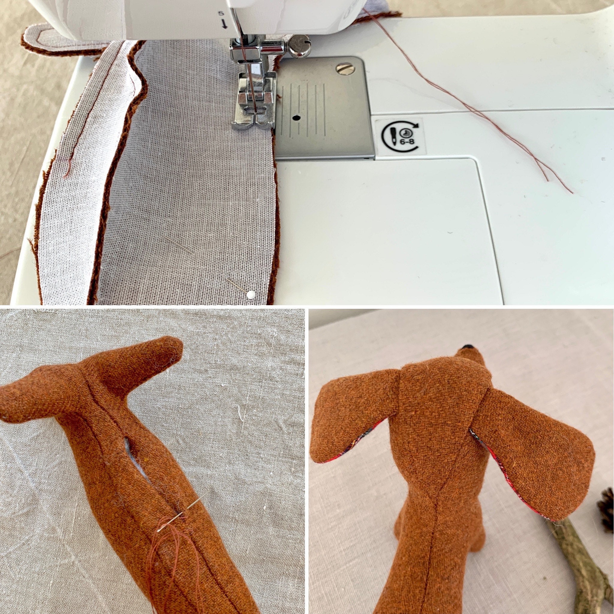 A PDF Tutorial for a Dog Making - Etsy