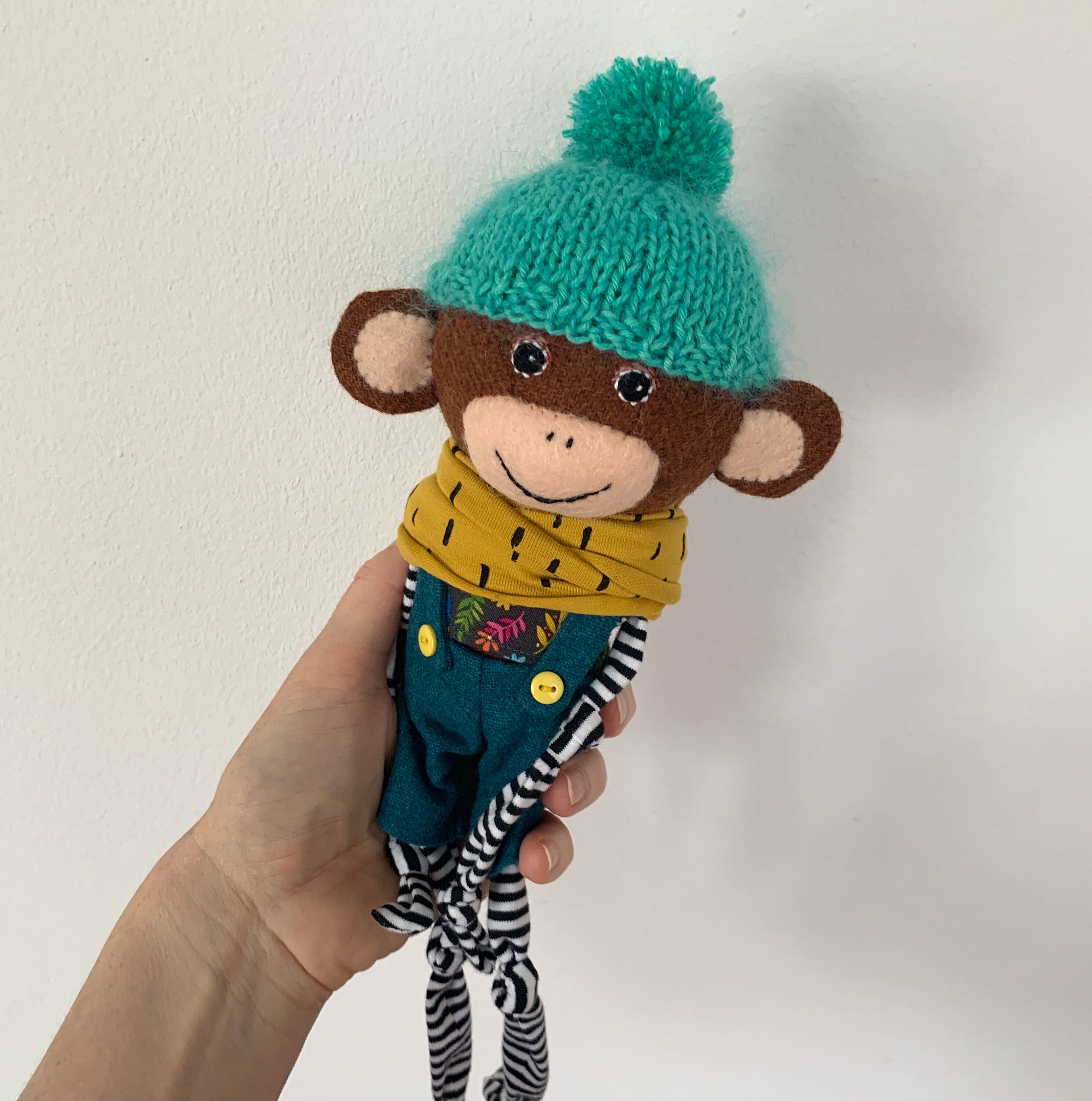 A PDF Tutorial for a Monkey Making - Etsy