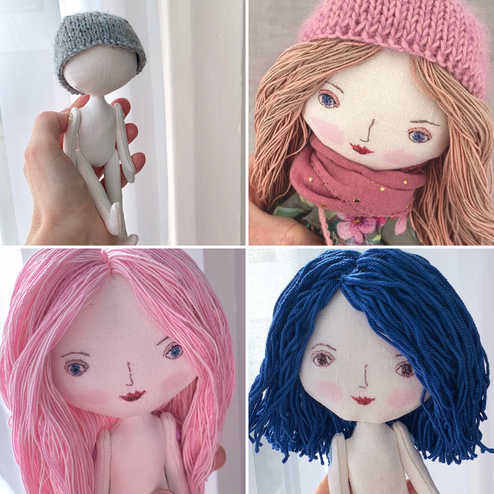 PDF Making a Doll Tutorial - Etsy