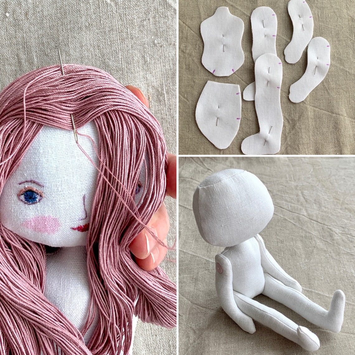 PDF Making a Doll Tutorial - Etsy