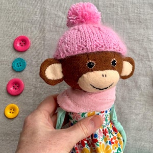 A PDF Tutorial for a Monkey Making - Etsy