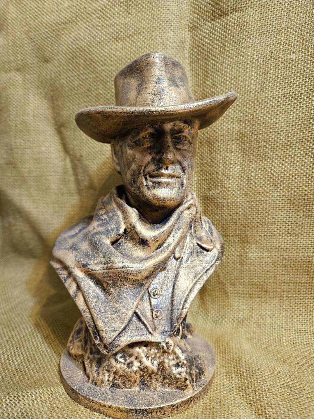 John Wayne Bust - Etsy