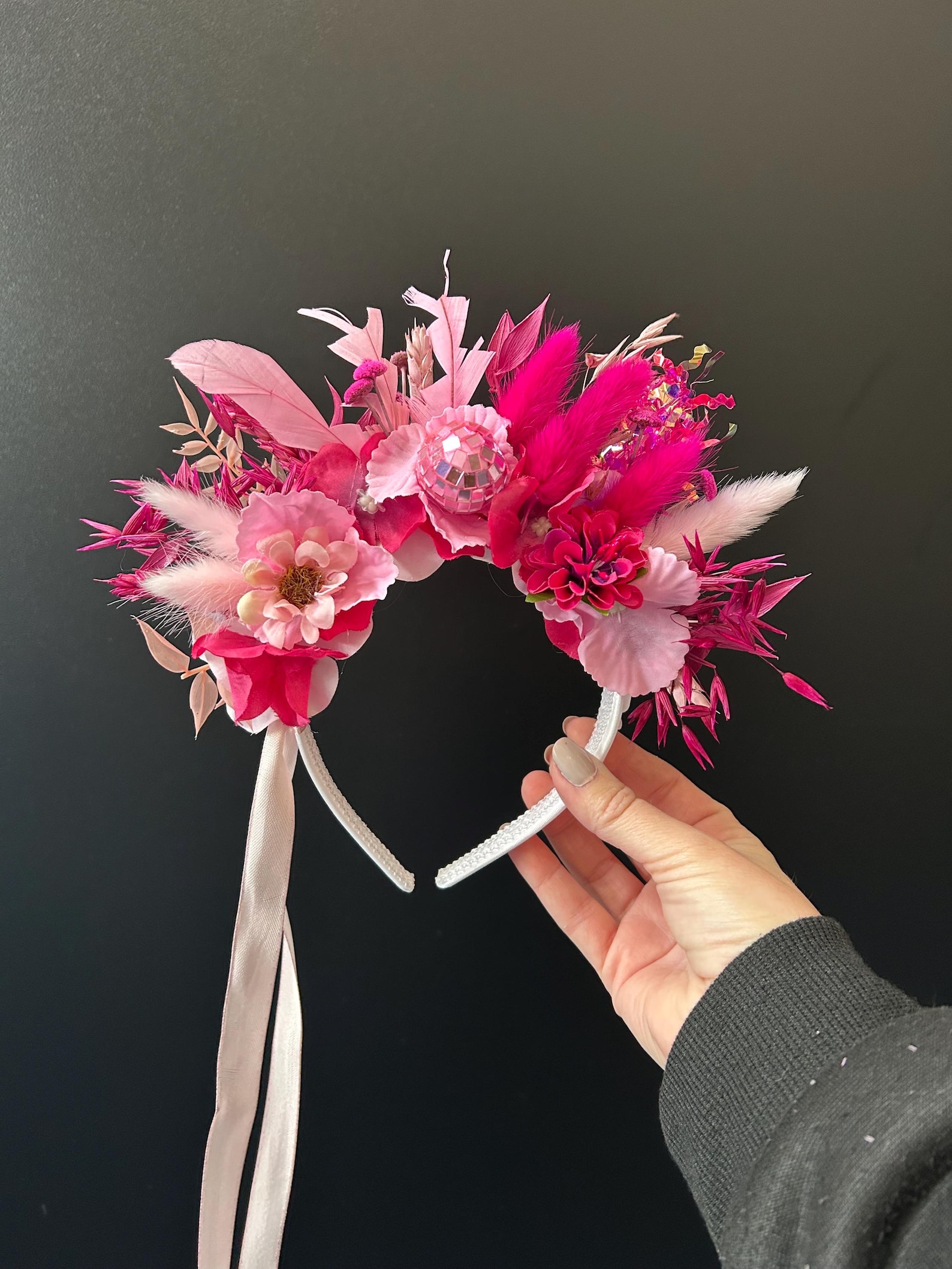 Festival Hair Crowns, Festival Flower Crown, Flower Crowns, Bright ...