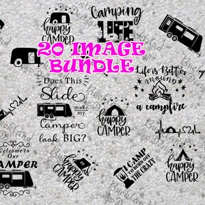 Camping Bundle, Camping SVG Bundle, Camping PNG Bundle, Camping ...