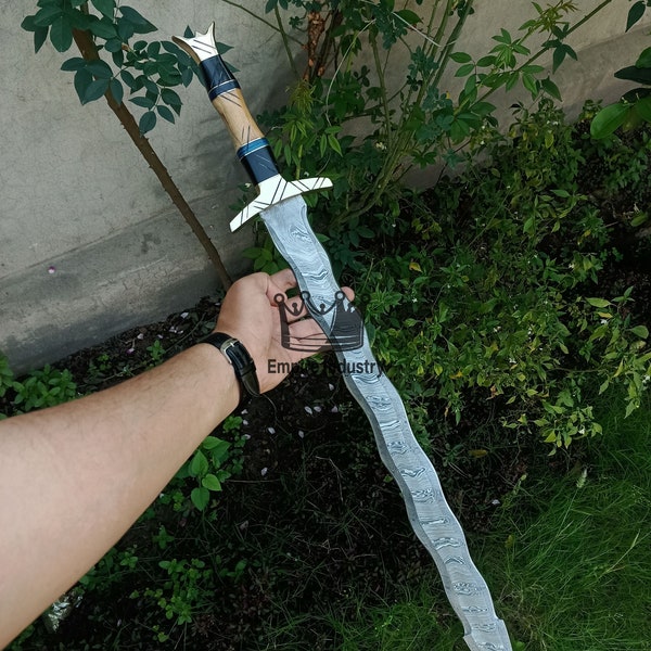 Flamberge Sword - Etsy