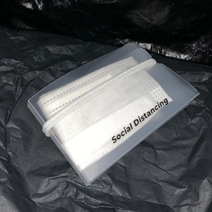 Set of 5 Face Mask Holder, Face Mask Case, Face Mask Pouch, Face Mask ...