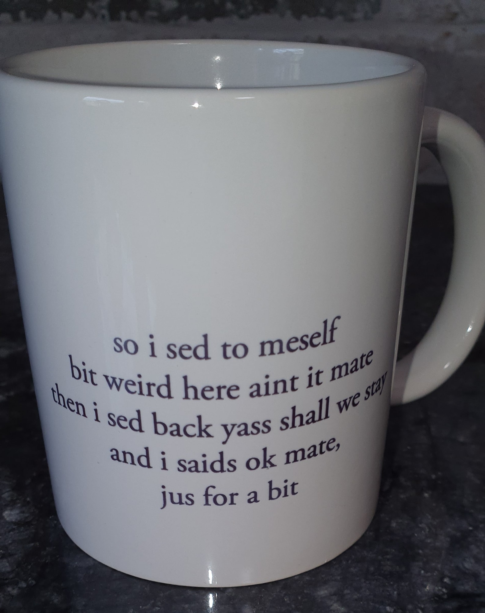 Bit Weird Mug - Etsy