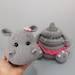 Hippo Stacking Toy Crochet Pattern, Amigurumi Safari Animal Nursery ...
