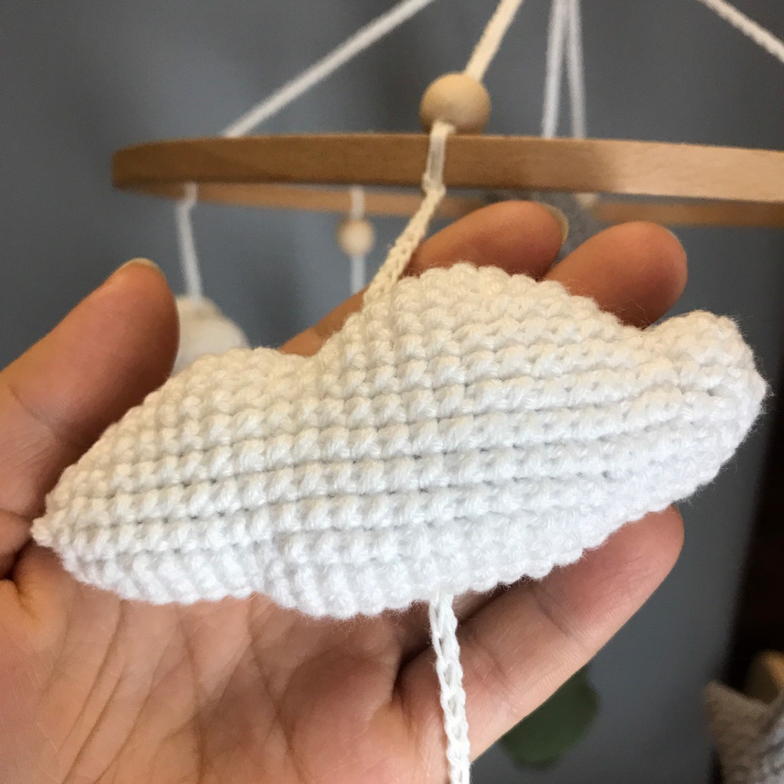 Woodland Mobile Crochet Pattern PDF, Green Forest Nursery Hanging Toys ...
