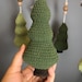 Woodland Mobile Crochet Pattern PDF, Green Forest Nursery Hanging Toys ...