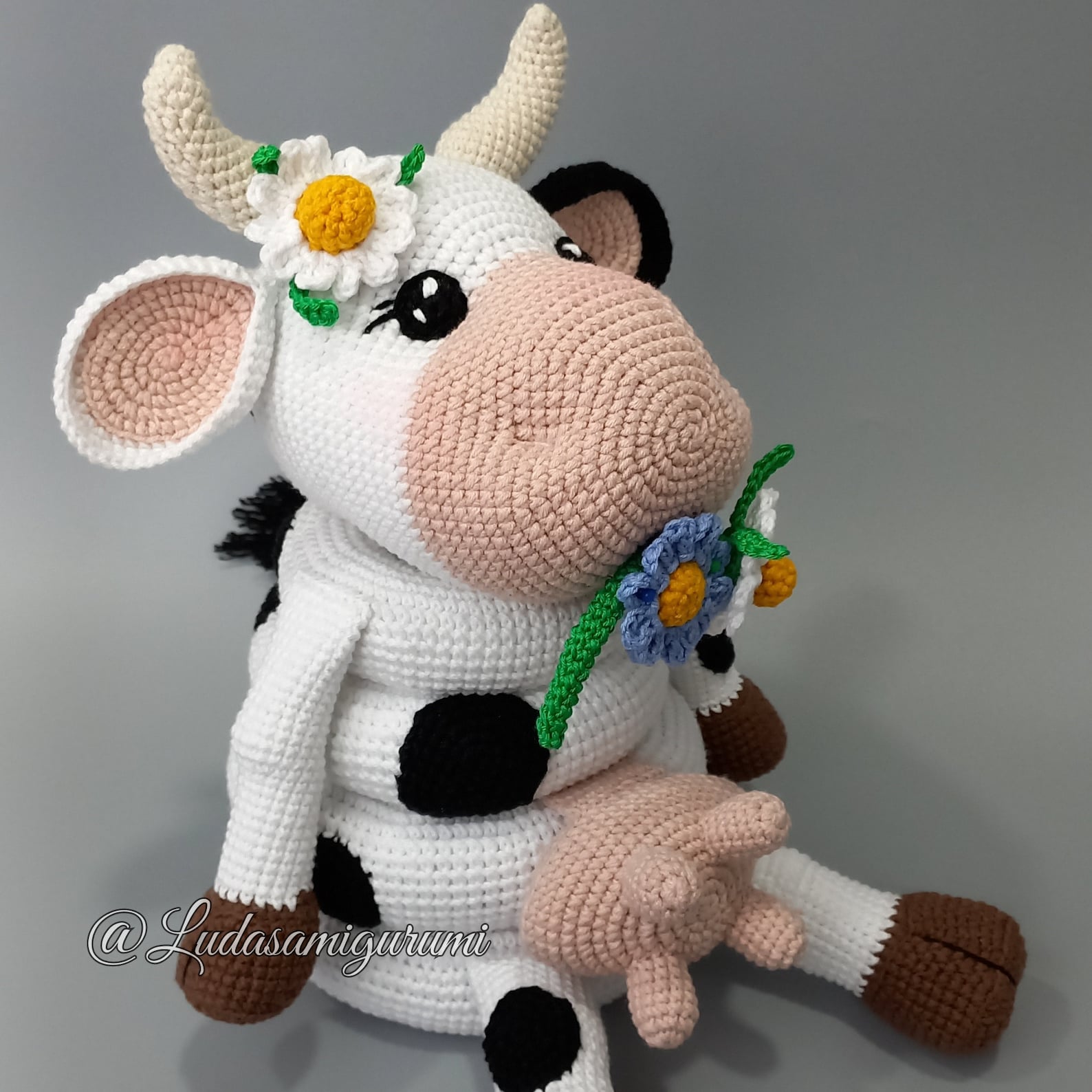 Cow Stacking Toy Crochet Pattern Amigurumi Farm Animal - Etsy UK