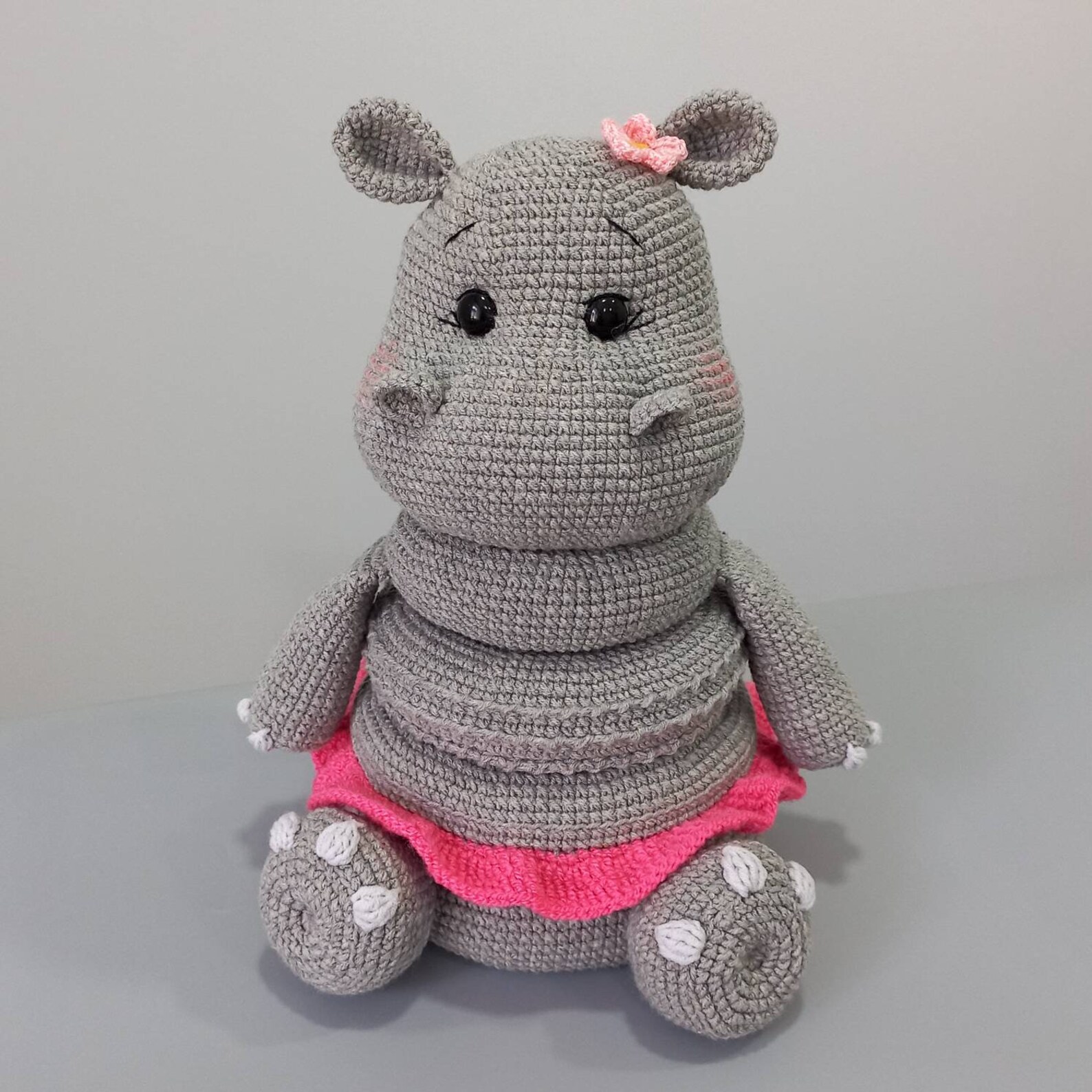 Hedgehog and Hippo Stacking Toy Crochet Pattern Bundle PDF - Etsy