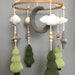 Woodland Mobile Crochet Pattern PDF, Green Forest Nursery Hanging Toys ...