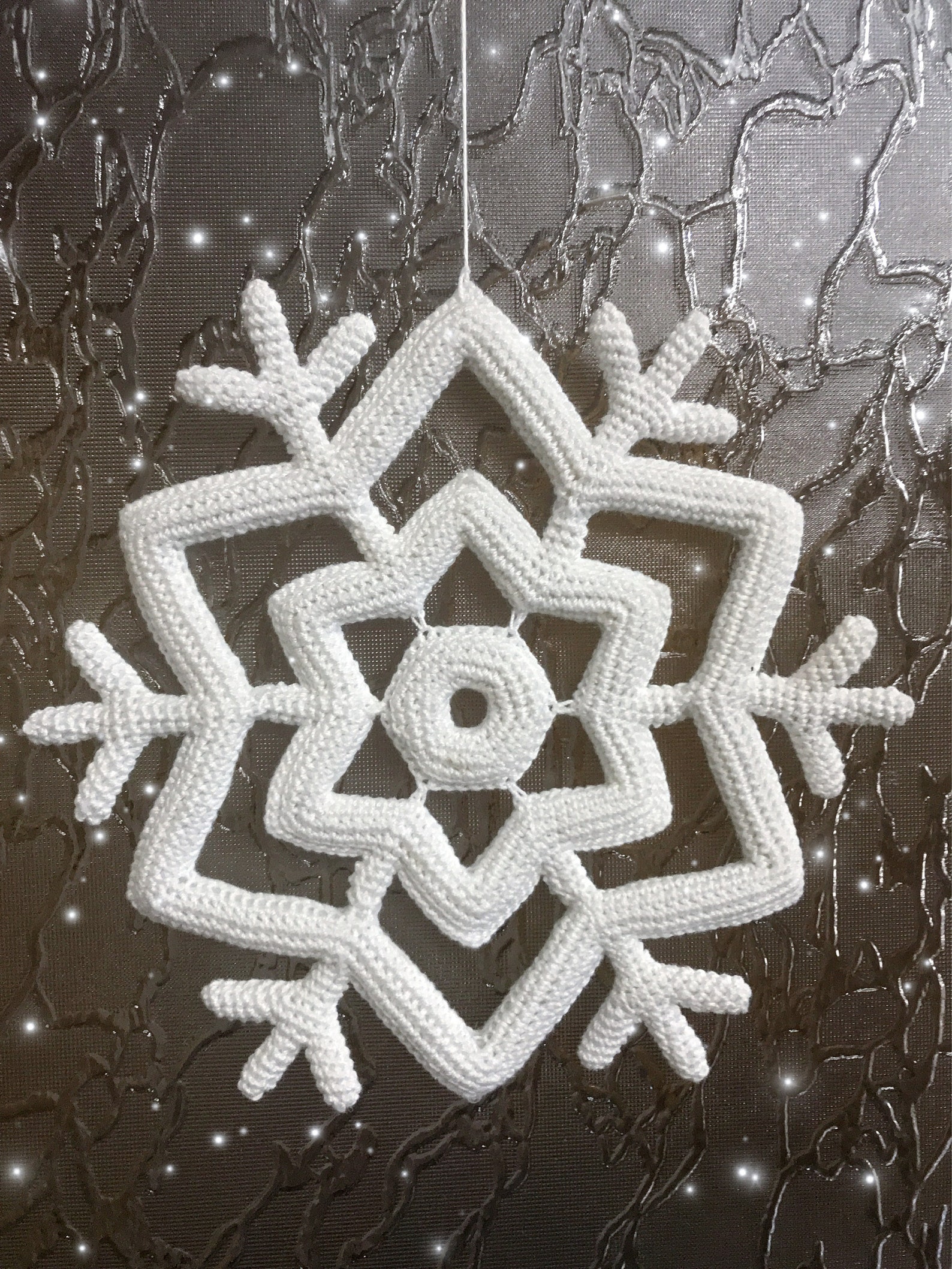 Snowflake Ornaments Crochet Pattern Bundle PDF Tutorial of | Etsy