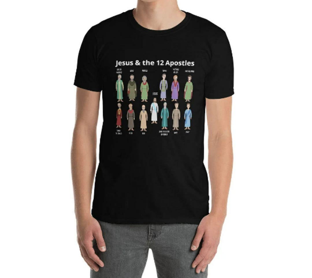 Jesus and His Apostles, Unisex Shirt, Religious Shirt, Christian ...