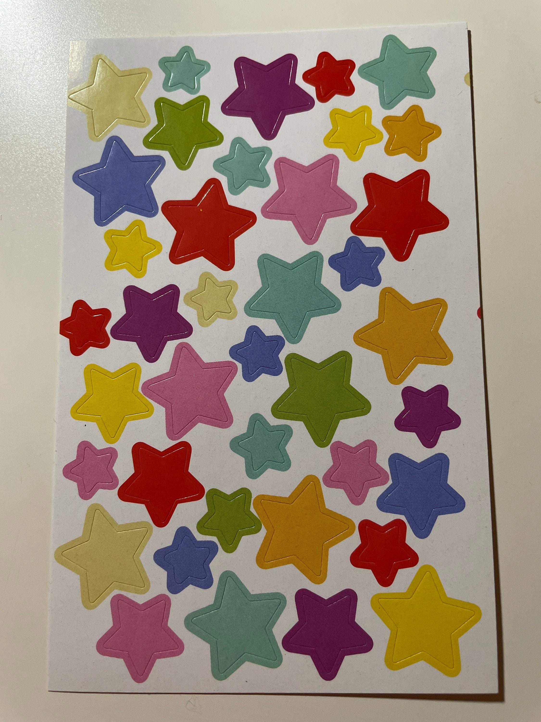 Autocollants détoile de différentes couleurs - Etsy France