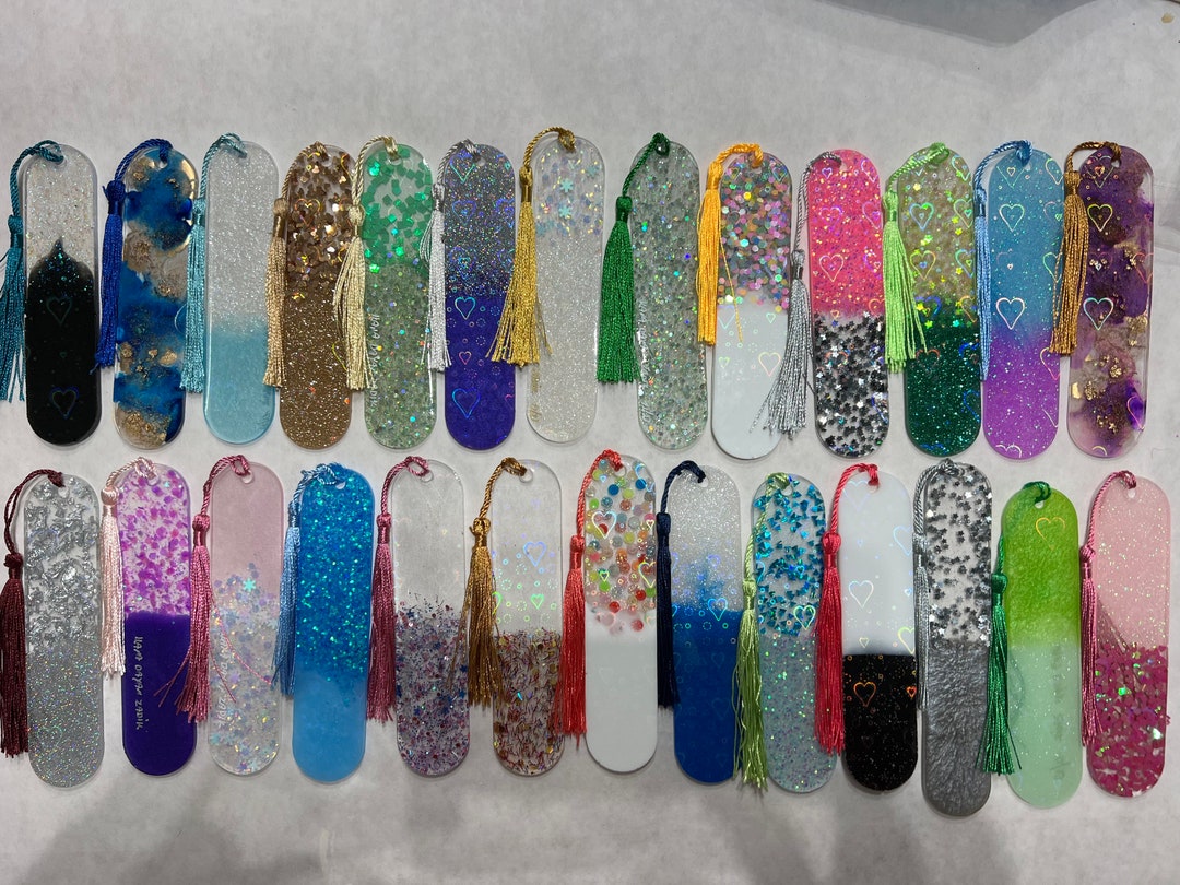 Epoxy Resin Bookmarks - Etsy