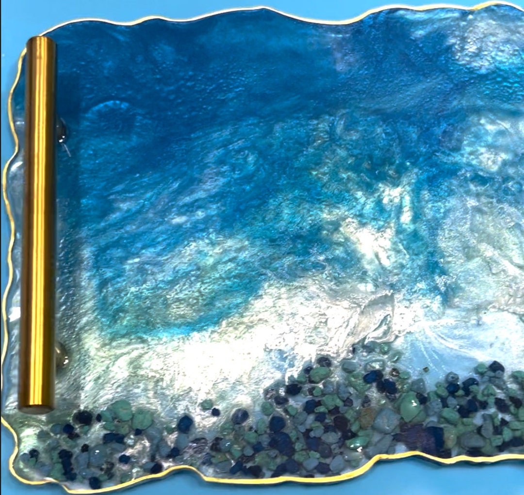 Epoxy Resin Food Carrying Tray - Etsy