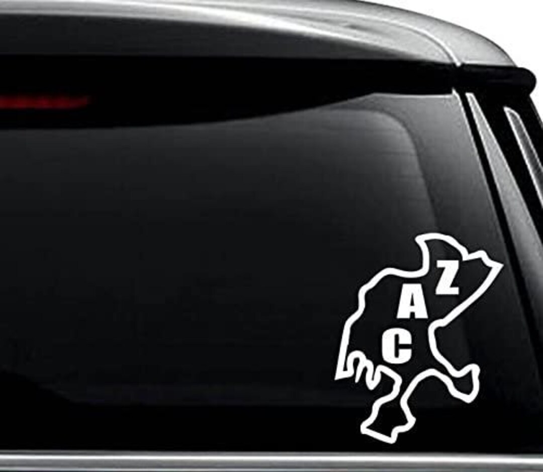 ZAC Zacatecas Mexico State - Decal Sticker for Use on Laptop, Helmet ...