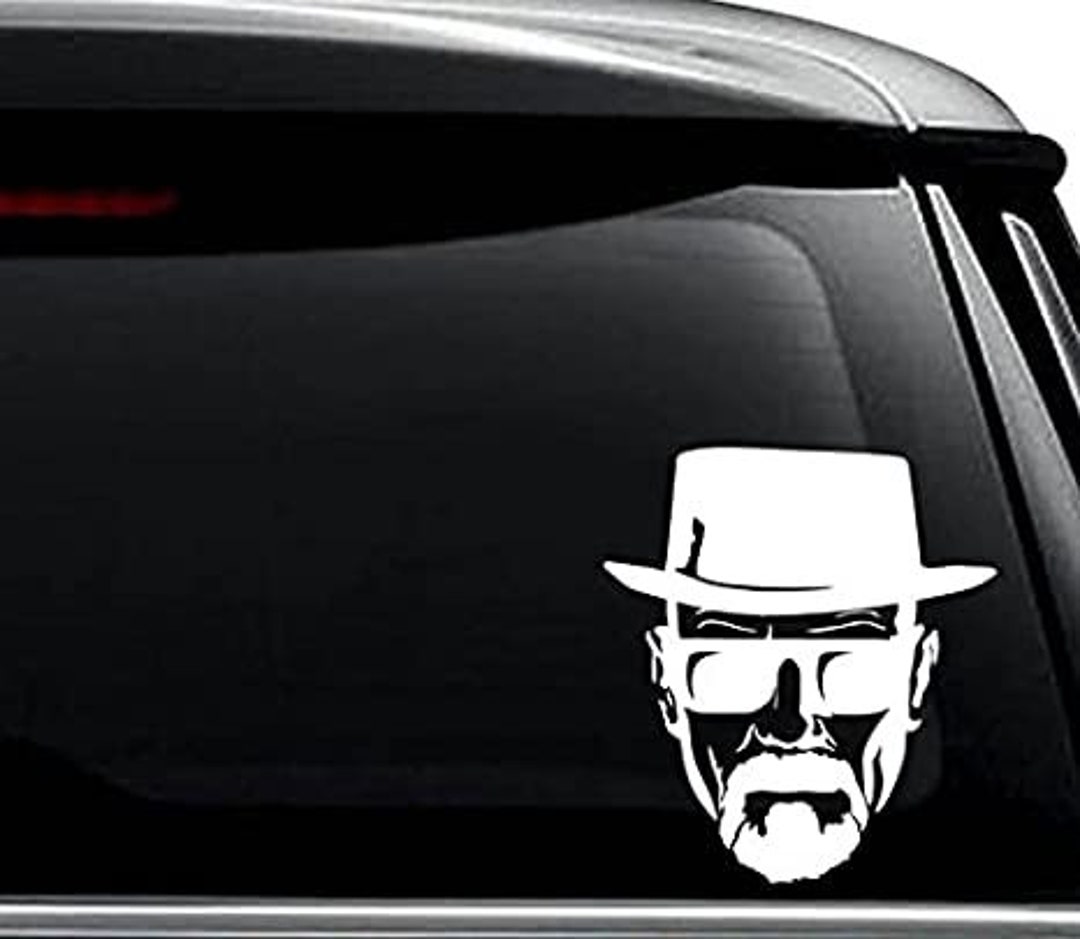 Breaking Bad Heisenberg - Decal Sticker for Use on Laptop, Helmet, Car ...