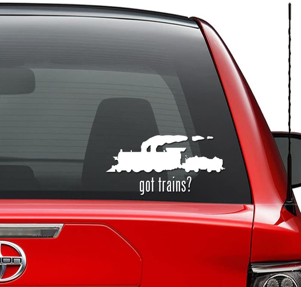 Got Trains Railroad Railway Vinyl Decal Sticker Car Truck Vehicle ...