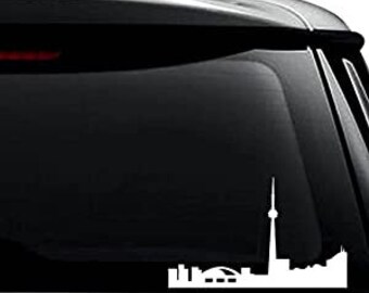 Toronto Skyline Sticker - Etsy