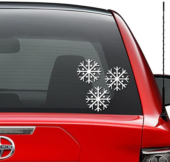 Snowflakes Snow Winter Vinyl Decal Sticker Car Truck Vehicle - Etsy