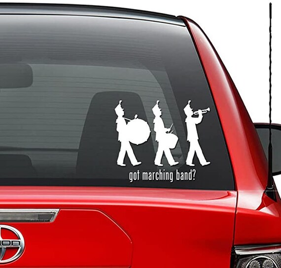 Got Marching Band School Vinyl Decal Sticker Car Truck Vehicle | Etsy