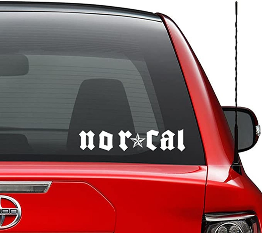 Norcal Northern California Vinyl Decal Sticker Car Truck Vehicle Bumper ...