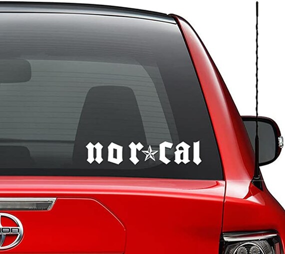 Norcal Northern California Vinyl Decal Sticker Car Truck - Etsy