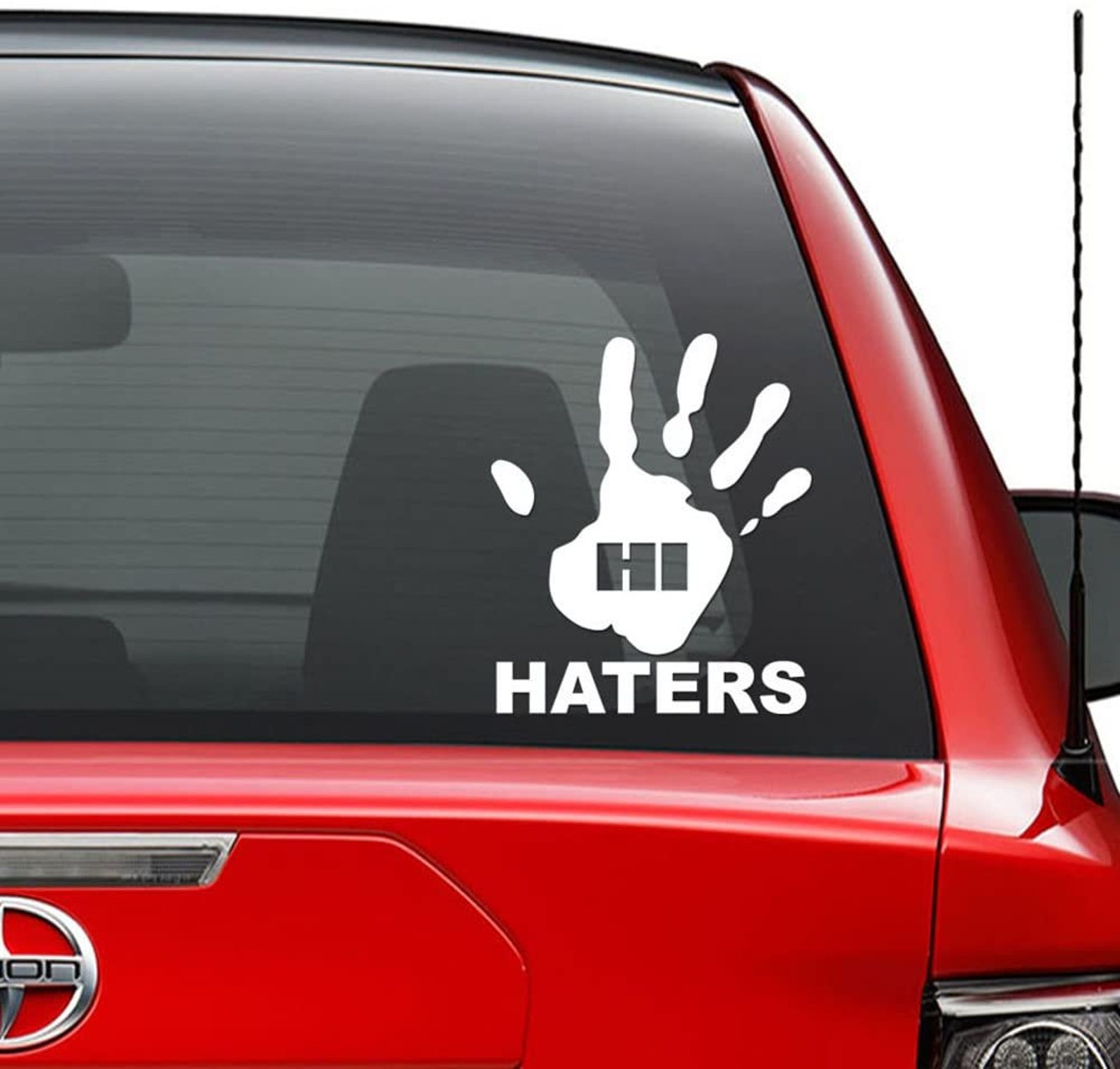Hi Haters Hand Wave Japanese JDM Vinyl Decal Sticker Car Truck - Etsy