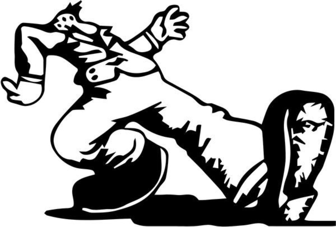 Funny Keep on Truckin Vinyl Decal Sticker Car Truck Vehicle Bumper ...