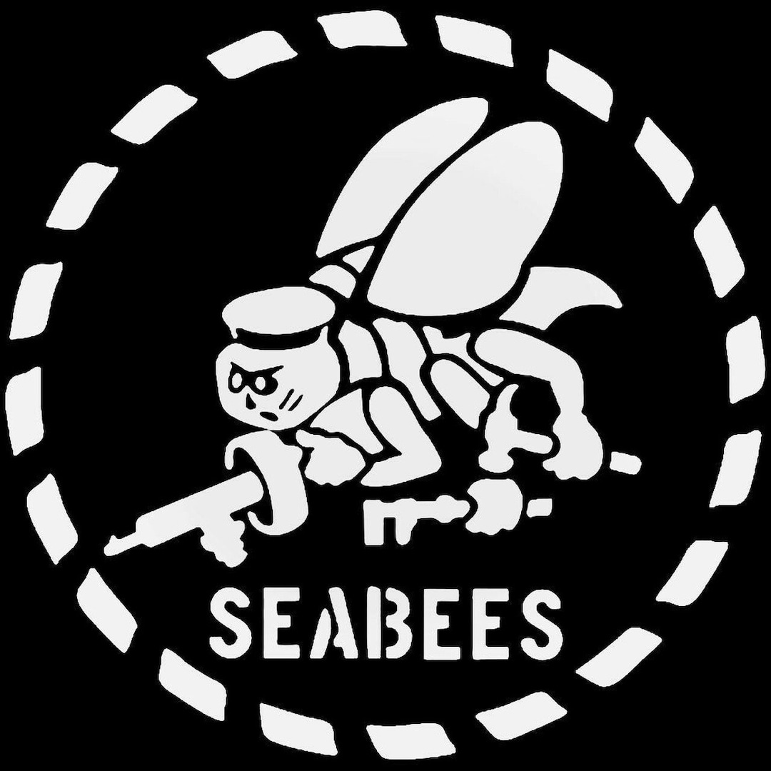 Military Seabees Vinyl Decal Sticker Car Truck Vehicle Bumper Window ...
