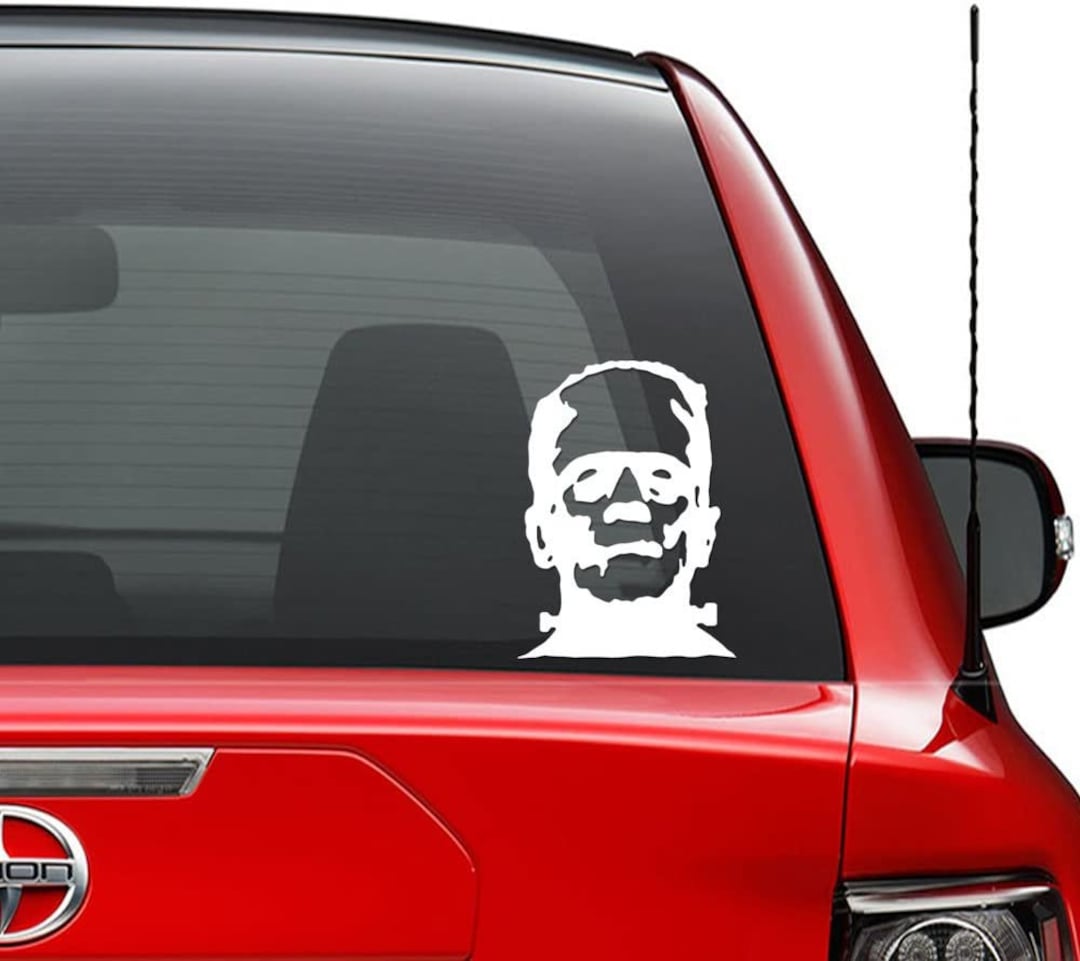 Frankenstein Monster Vinyl Decal Sticker Car Truck Vehicle Bumper ...