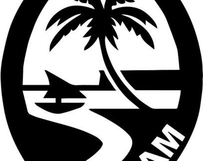 Seal of GUAM Pride Love 11 Vinyl Decal Window Sticker - Etsy