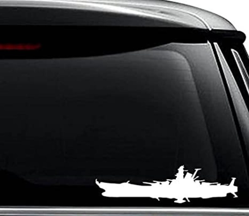 Japanese Yamato Battleship Decal Sticker for Use on Laptop - Etsy